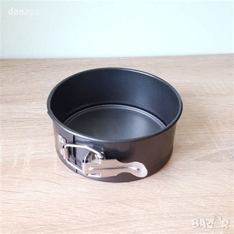 2467 Малка кръгла форма за печене с падащо дъно 12x5cm в Форми в гр Добрич Id35606480 — Bazar Bg