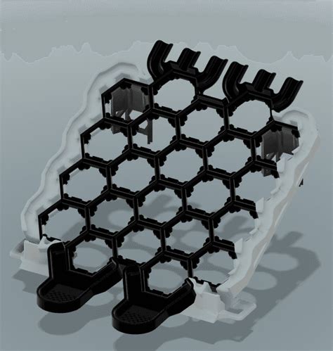 Side Hextraction Gutters Basic Board 3d Model By Andrewtho5942 On Thangs