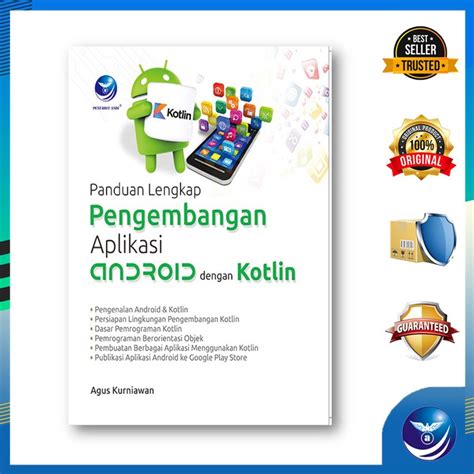 Jual Buku Panduan Lengkap Pengembangan Aplikasi Android Dengan Kotlin Shopee Indonesia