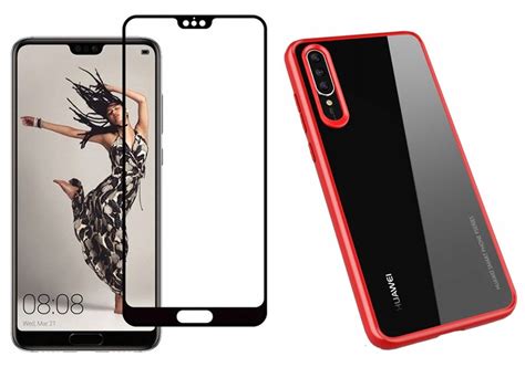 Etui Huawei P20 Pro Hatoly Clear Case SzkŁo 3d 7299135097