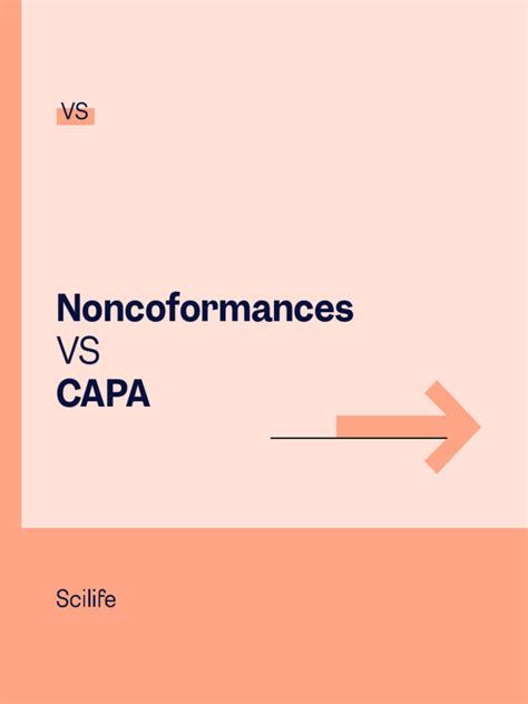 Non Conformance Vs Capa Pdf Business