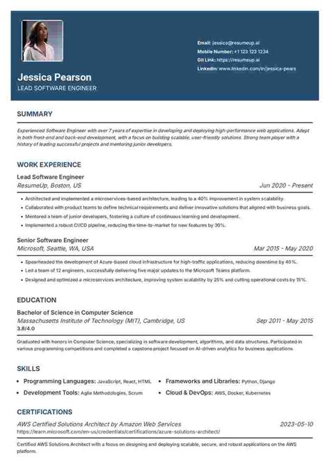 Resumeup Free Ai Resume Builder And Ats Checker