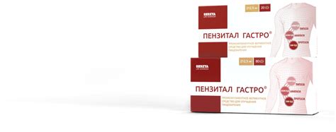 Пензитал Гастро — Подробнее о препарате