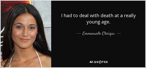 35 Quotes By Emmanuelle Chriqui Page 2 A Z Quotes