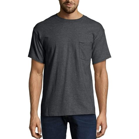 Hanes Hanes Mens Premium Beefy T Short Sleeve T Shirt With Pocket