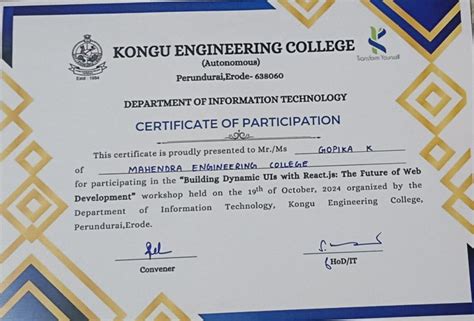 Gopika K On Linkedin Buliding Dynamic Uis With React Js