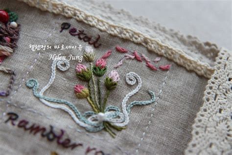 프랑스 자수 기초 60스티치 북 과정 네이버 블로그