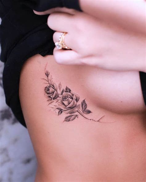 Rose Pelvic Tattoos