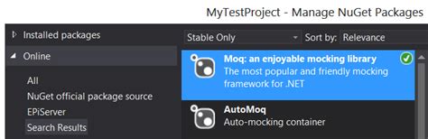 Unit Testing In Episerver 7 Tedandgustaf