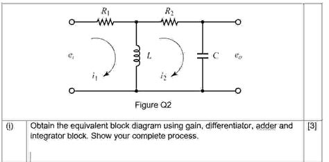 Solved Obtain The Equivalent Block Diagram Using Gain