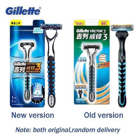 Купить Ручная бритва Gillette Vector3 для мужчин, гладкая бритва Vector ...