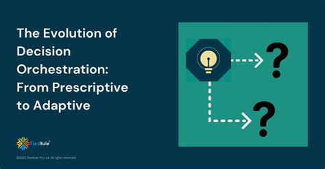 the evolution of decision orchestration from prescriptive to adaptive
