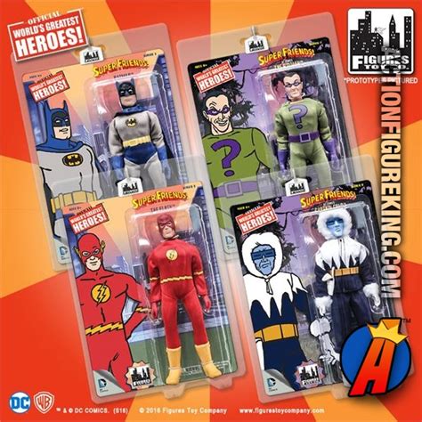 Super Friends 8 Inch Retro Action Figures