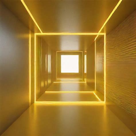 Abstract Light Rectangle Effect Ai Generated Premium Ai Generated Image