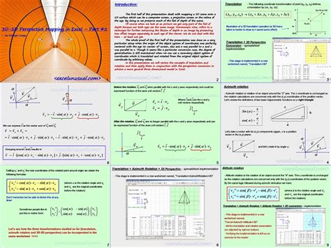 Excel Animation 2D 3D Page 7 Excel Unusual