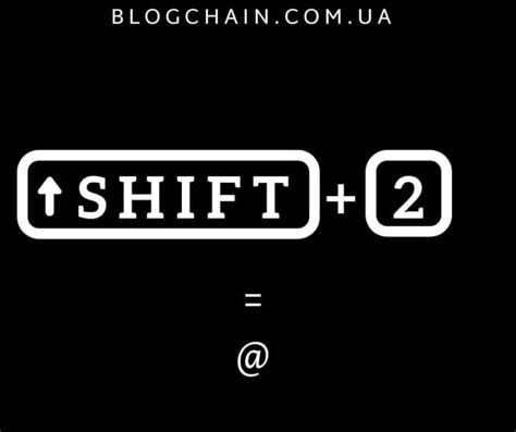 Як поставити собачку на клавіатурі ноутбука або компютера Blogchain