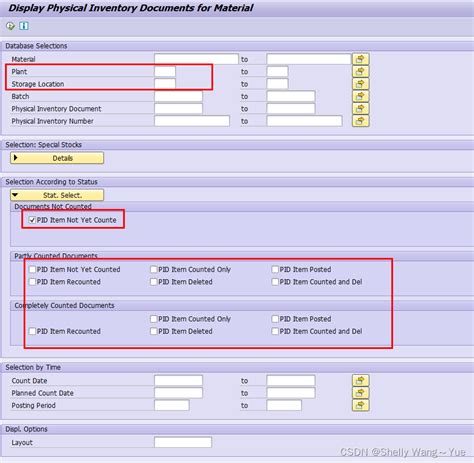 sap mm 创建盘点凭证 create physical inventory documents csdn博客