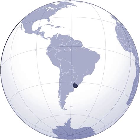 Localiser Uruguay Sur Carte Du Monde Localiser Pays De Luruguay Sur