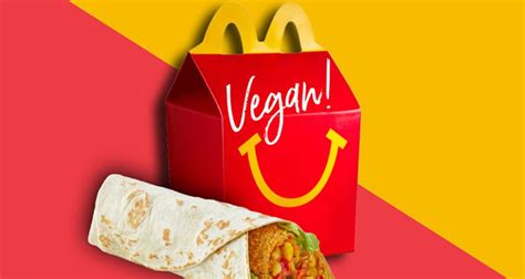Mcdonalds Launches Its First Veggie Happy Meal In The Uk