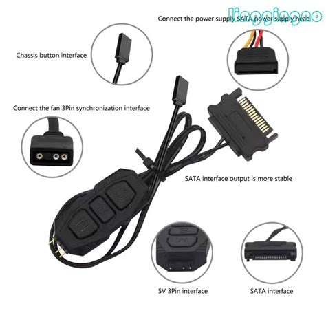 Rr Argb Controller Cable 5v 3 Pin Argb Controller สายไฟ Shopee Thailand