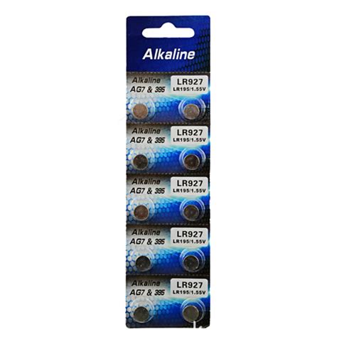 alcaline LR927 395 399 piles boutons haute capacité Ag7 sr927sw 10pcs