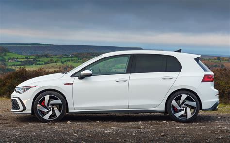 2020 Volkswagen Golf Gti Uk Bakgrundsbilder Och Skrivbordsbilder