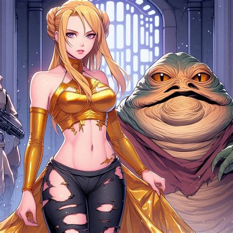 Samus Aran Forever A Slave To Jabba The Hutt By Magicianpendragon On