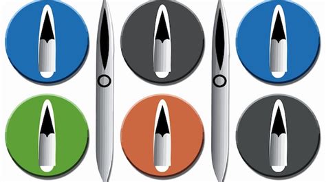 Sharp Scalpel Rounded Vector Illustration Icon Premium Ai Generated