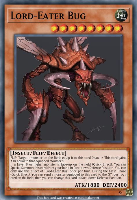 Lord Eater Bug R Customyugioh