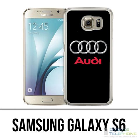 Carcasa Samsung Galaxy S6 Audi Logo Metal