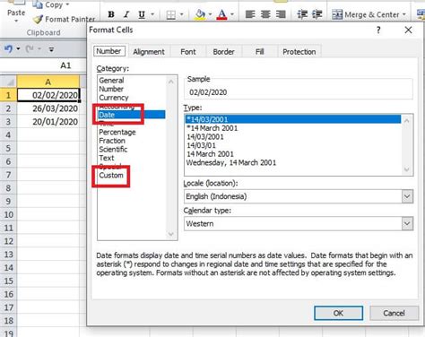Cara Merubah Format Tanggal Di Excel Menjadi Text Empatdio