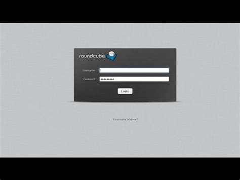 Roundcube Mail Server Installation YouTube