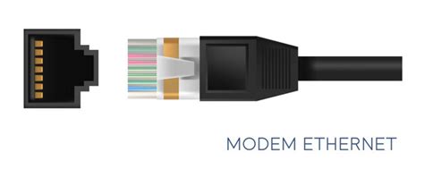 Ethernet Modem Icon Outline Wirelesss Royalty Free Vector