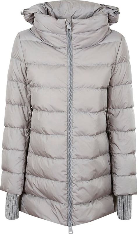 Herno Hooded Zip Up Puffer Jacket Shopstyle