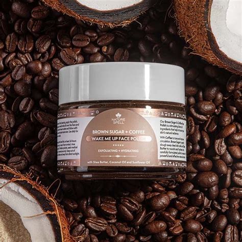 Nature Spell Brown Sugar And Coffee Face Scrub Skin Superdrug