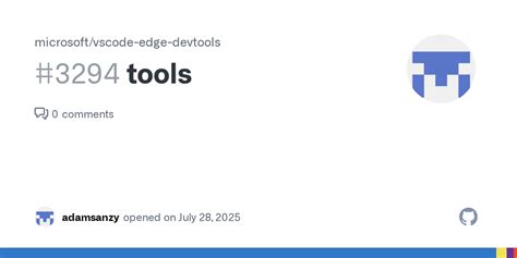 Tools · Issue 3294 · Microsoftvscode Edge Devtools · Github