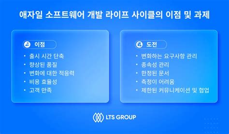 애자일 소프트웨어 개발이란 무엇입니까 Lts 그룹의 실제 사례연구