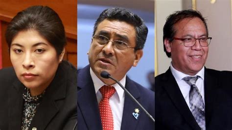 Prisión Preventiva Para Betssy Chavez Willy Huerta Y Roberto Sánchez