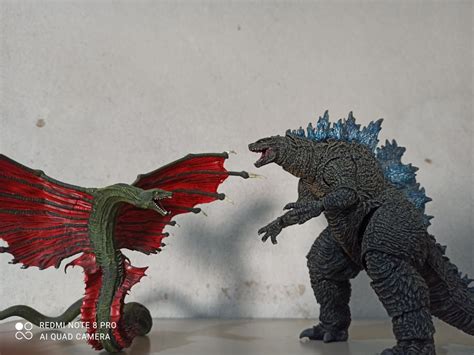 My Oc Version Of Godzilla And A Super Nuked Godzilla R Godzilla