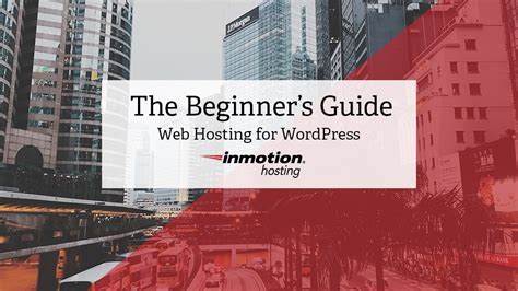 Inmotion Hosting On Linkedin Web Hosting For Wordpress The Beginners Guide