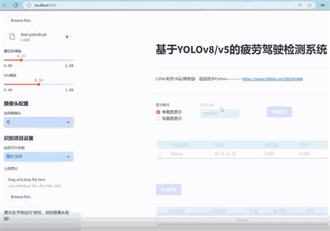 基于深度学习的疲劳驾驶检测系统（网页版yolov8v7v6v5代码训练数据集）基于yolo的疲劳驾驶检测 Csdn博客