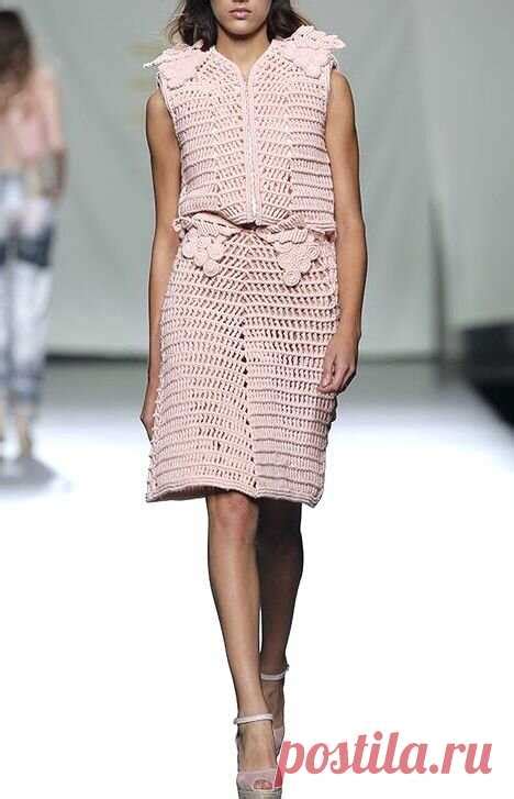 Изысканные вязаные модели с подиума СТИЛЬНАЯ Я Дзен вязание ерючком 4 Постила
