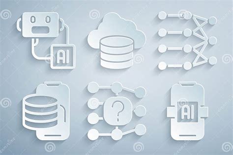 Set Neural Network Cloud Technology Data Transfer Artificial