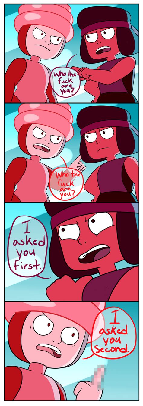 Gem Oc Ruby Meets Ruby Kusturd By Pinkcappanda On Deviantart