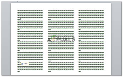 How To Create Columns In Microsoft Word Appuals
