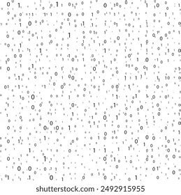 Stream Binary Code Binary Code Matrix Stock Vector Royalty Free