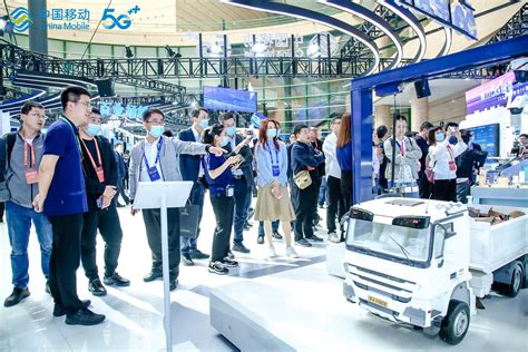2023年中国移动5g发展大会展区全景直击：5g让未来触手可及 哔哩哔哩