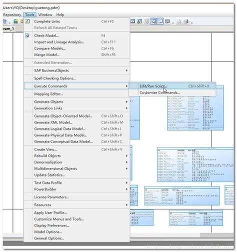 Powerdesigner和sql的相互转换powerdesigner怎么转化为sql Csdn博客