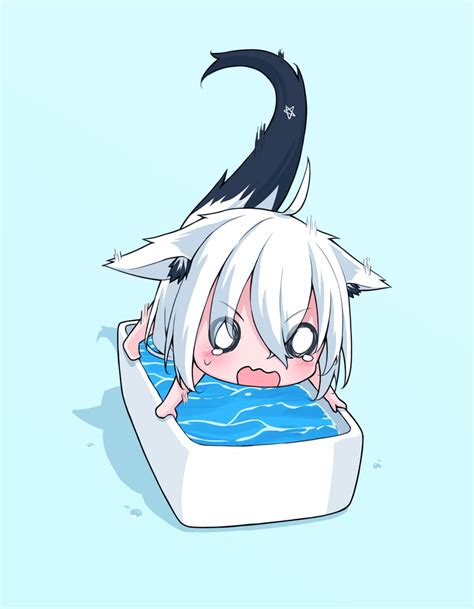 Shirakami Fubuki Hololive Drawn By Ikamoworkshop Danbooru