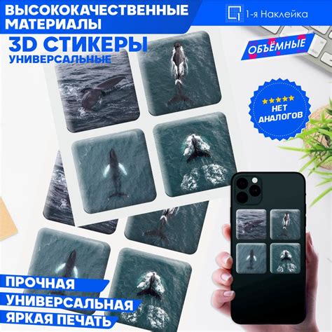 Наклейки на телефон 3d Стикеры Кит купить с доставкой по выгодным ценам в интернет магазине